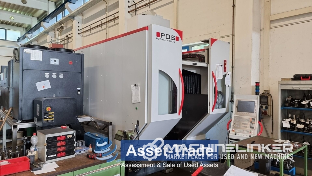 POS POSmill H 800 U - 5 Axis universal Machine Center | Machining ...